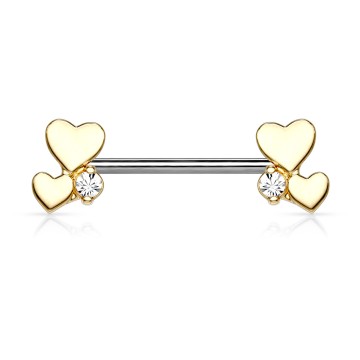 pezonera corazones | Black Steel Piercing